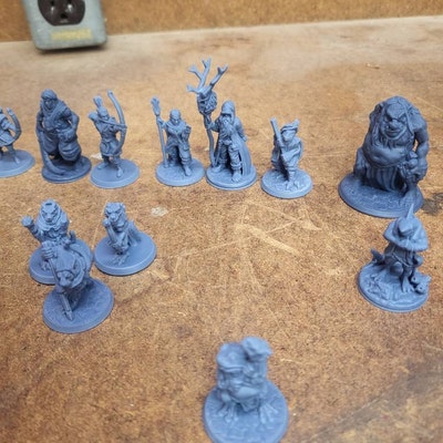 D&D Pathfinder Desert Scorpion Warrior Npcs Pcs 28mm 32mm Fantasy ...