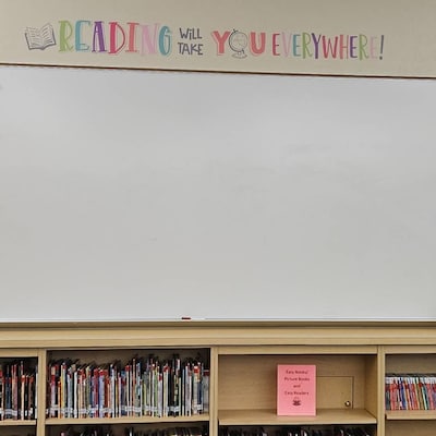 Reading Will Take You Everywhere Wall Decal Classroom Vinyl Library ...