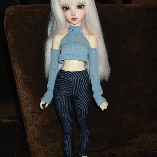 SLIM MSD BJD Minifee 1/4 Mismachted Dino & Pink Stockings - Etsy
