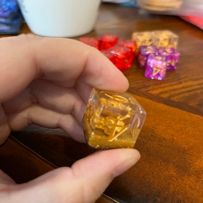 Dragon Skull Large D6 Dice, Role Playing Game, D&D D6 Dice Set ...