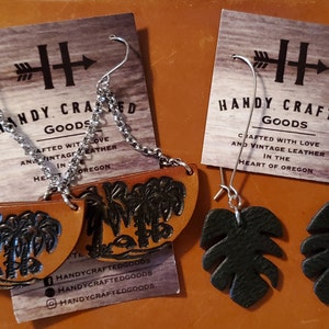 Evergreen Key Ring Tree Keychain Leather Key Chain PNW Key - Etsy