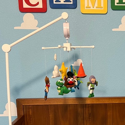 Toy Story Baby Mobile Nursery Toy Story Mobile Woody,potato Head,buzz ...