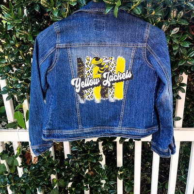 Yellow Jacket Pride Sublimation Design Yellow Jackets - Etsy