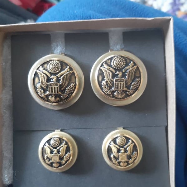 US Navy Cufflinks USN Anchor Cuff Links Military Gifts for Him Naval ...