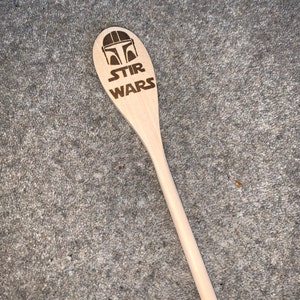 Star Wars Inspired Wooden Full Size Spoon or Spatula - Etsy Australia