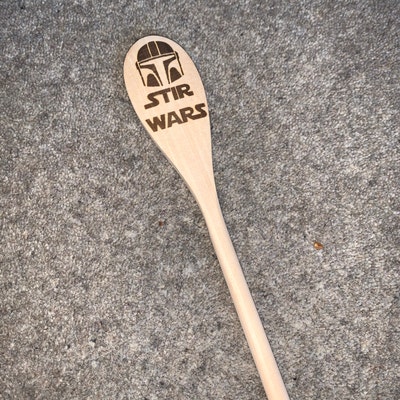 Star Wars Inspired Wooden Full Size Spoon or Spatula - Etsy Australia