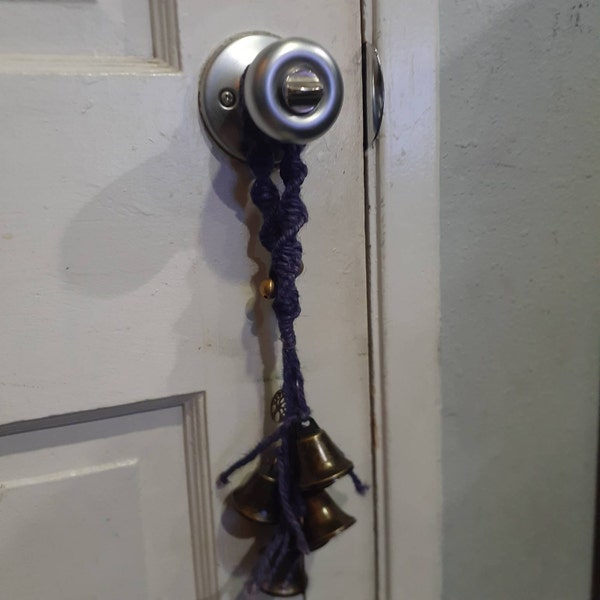 Witch Bells Wreath, Witch Bells for Door, Witch Bells Wind Chime, Door ...