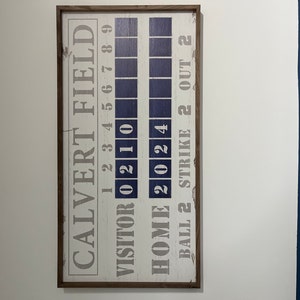 Vintage Eye Chart Retro Sign Doctor's Office Vision Test Rustic ...