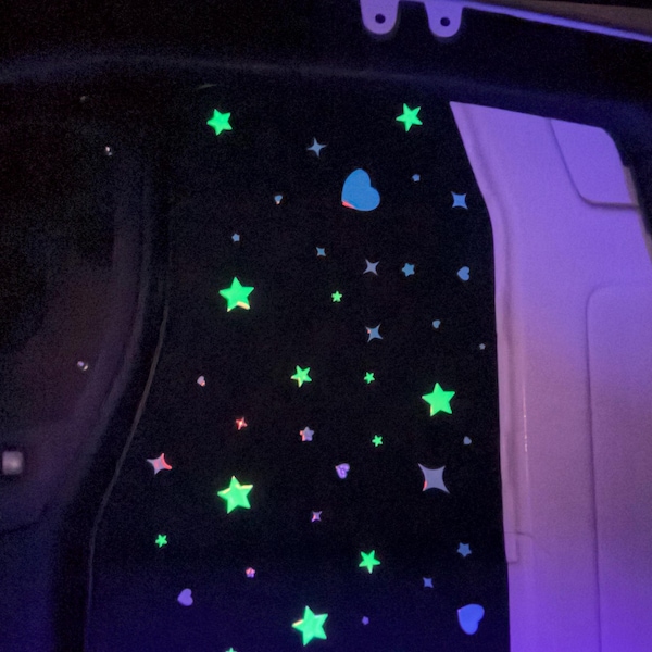 Glow in the Dark Star Stickers, Glowing Stars for Ceiling Wall Decor ...