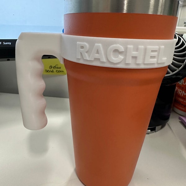 Custom Yeti Rambler Handle, Personalized Yeti Tumbler Handle Fitted ...