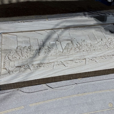 3D STL Model for CNC Router Engraver Carving Machine Relief - Etsy