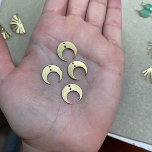 Brass Spring Clasps Gold Circle Shaped Ring Open Spring Clasp 18K Real ...