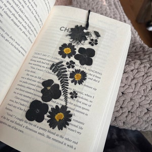 Laminated Bloody Acrylic Paint Bookmark Customizable Red and Black ...