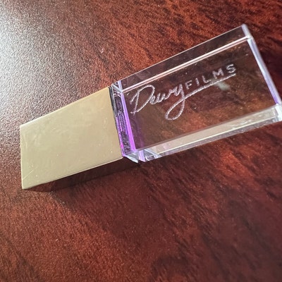 Rose Gold Crystal USB Stick. Personalized Flash Drive Wedding Memory ...