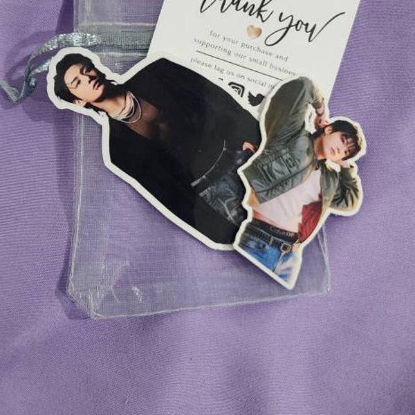 Jungkook Golden Pose Concept Photo Sticker | Stickers | Bangtan Sticker ...