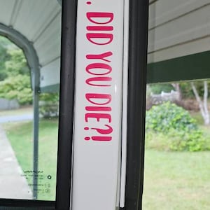 Custom wave Dammit Decals Fits Jeep Wrangler, Suv's, 4x4, Offroad ...