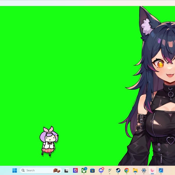 Pngtuber, Purple Demon Succubus Girl 2d Vtuber / Premade & Presetup ...