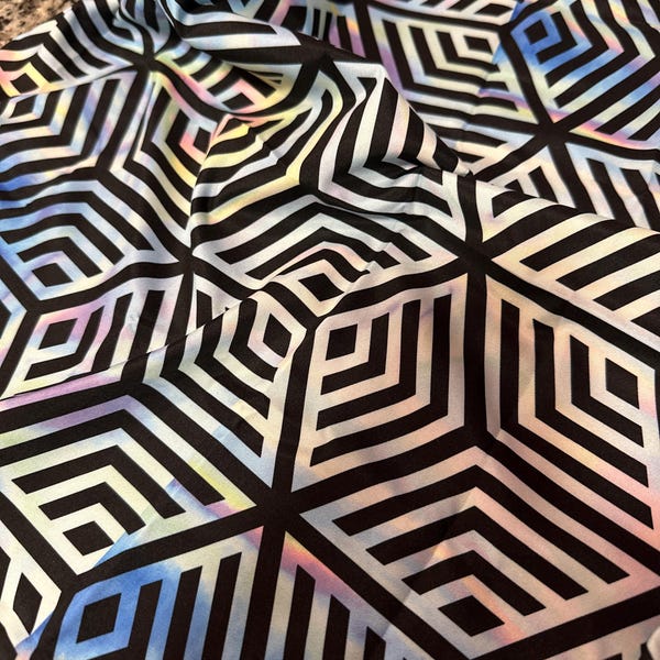 Down the Rabbit Hole Psychedelic Colorful Vibrant Unisex Head Wrap ...