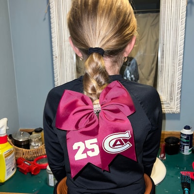 Custom Bow With Name / Personalized Bows - Etsy