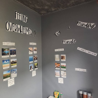 Stress Bulletin Board School Social Work or School Counseling Office ...