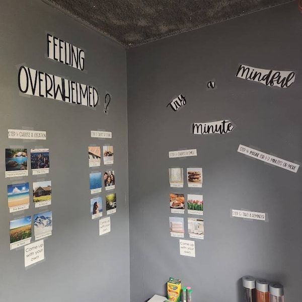 Counseling Bulletin Board Collage Roles of a Social Worker or Roles of ...