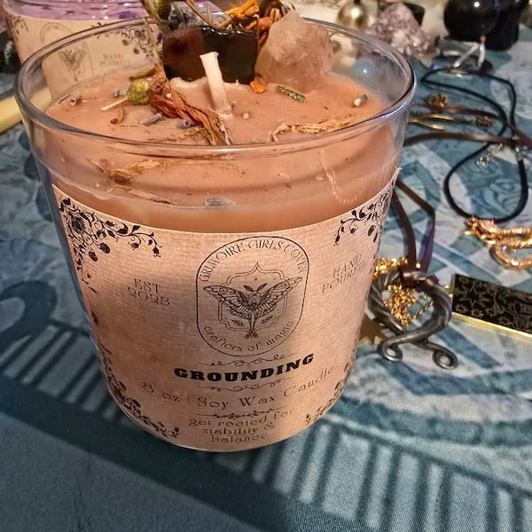 Grounding Candle Get Centered - Etsy