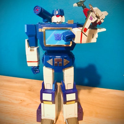 Custom Decepticon Chest Insert for Fans Toys RP-01 Acoustic Wave and RP ...