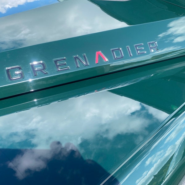 Ineos Grenadier Lambda & Logo Inlays. Custom Hood and Back Door Included. Mix and Match. - Etsy