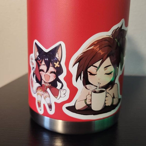 Arcane Jinx Emote Sticker League of Legends Sticker Jinx 3 Vinyl ...