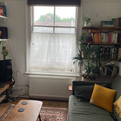 Cotton Muslin Blind Flat Curtain Egyptian Cotton Max Length - Etsy