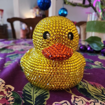 LED Light up Duck-new GLITTER PINK-7 Inch-remote and Batteries Included ...