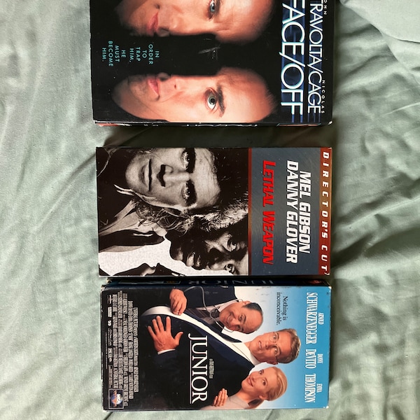 Vintage VHS VCR Video Tapes - 1980’s, 1990’s, & 2000s! - Etsy