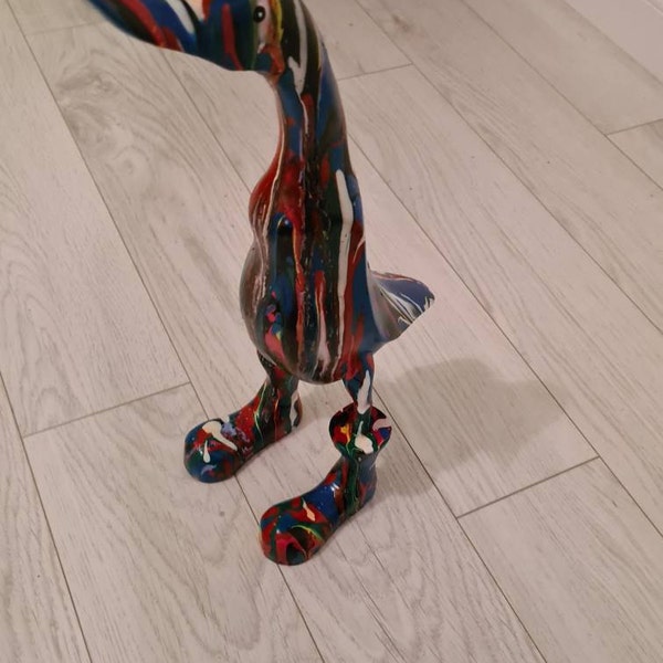 Painted Sculpture, Abstract Art, Drip Art Object, Drip Art, Pop Art ...