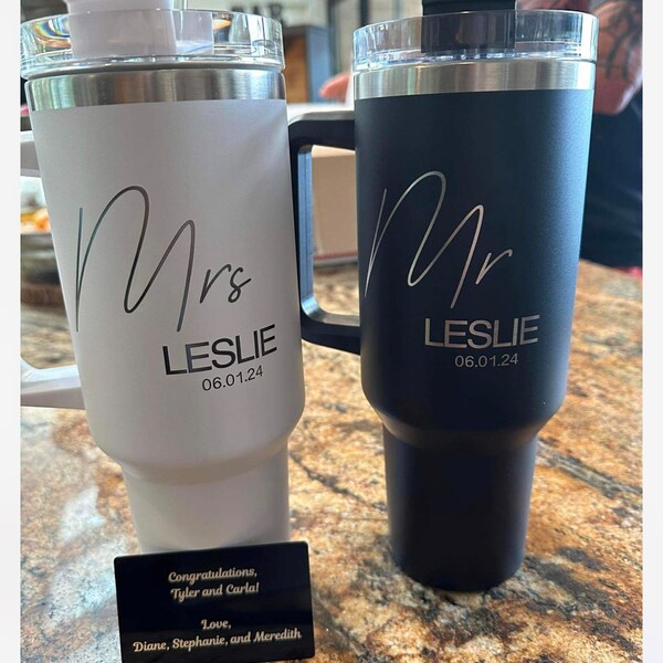 20oz Custom Engraved Skinny Tumbler, Personalized Tumbler, Monogram ...