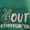 Last Day of School Shirt, Peace Out Pre-k, Peace Out Kindergarten ...
