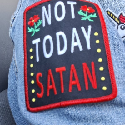 King Jesus Patch Punk Patch Christian Patch Sew on Embroidery Patches ...