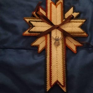 Plastic Canvas 3 Tier Cross - Etsy