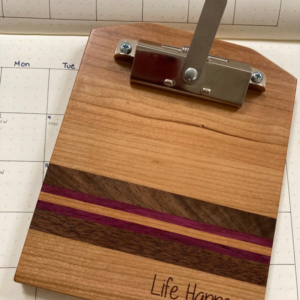 CUSTOM ENGRAVED Striped Clipboards | 5 Sizes - Etsy