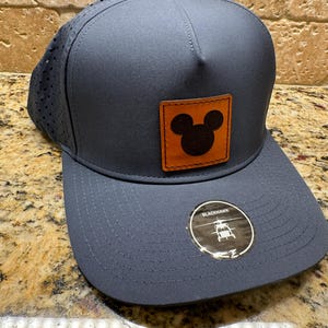 Personalized Father/son Matching Leather Patch Hat Father Son Hats ...