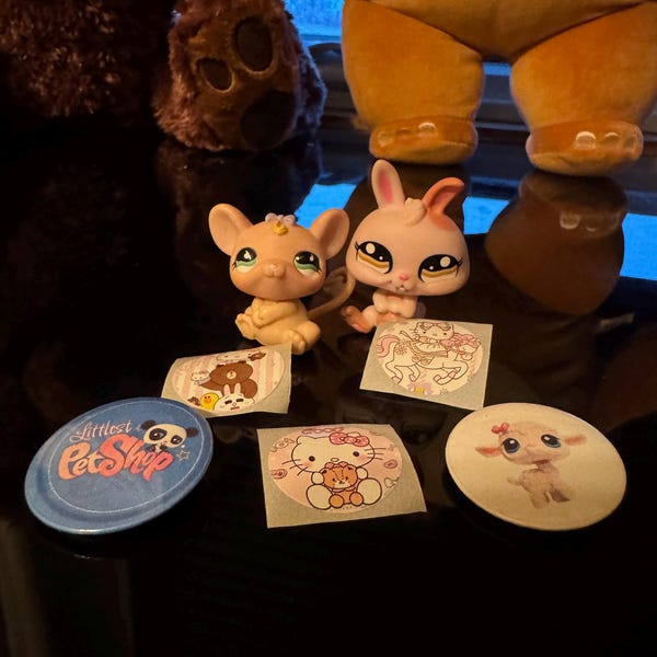 Shorthair Cat 74 Littlest Pet Shop LPS Authentic Vintage 2000s ...