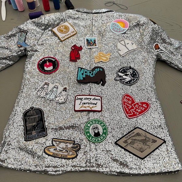 Taylor Swift 13 Heart Hands Iron on Patch Taylor Swift Eras Tour Merch ...