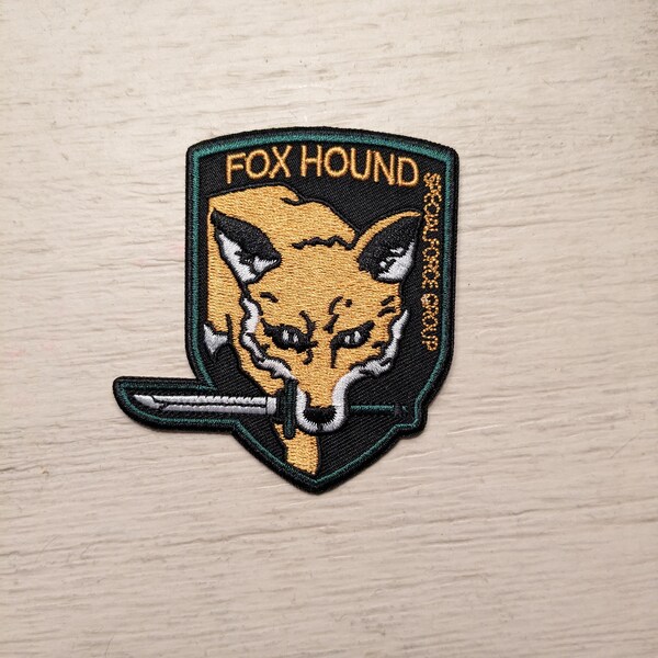 Fox Iron on Patch From Metal Gear Solid 3 Snake Eater - Etsy