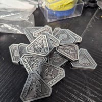 Smoke & Fire Tokens (10) - Etsy