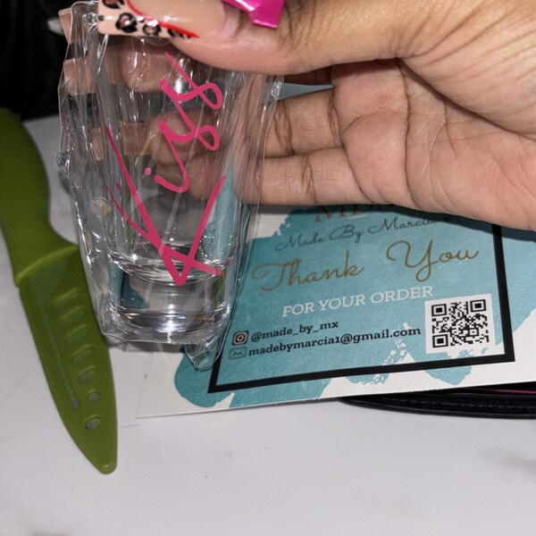 Personalised Shot Glass. A Special Keepsake Gift | Hen Parties ...