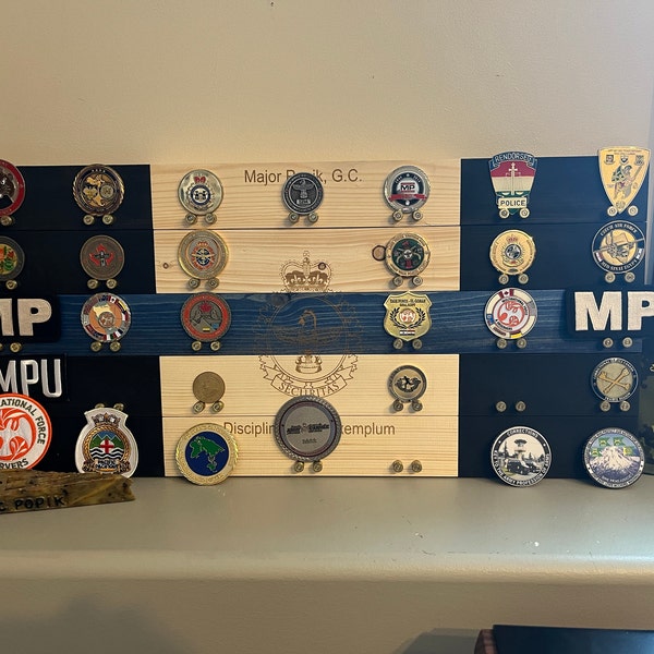 Challenge Coin Display | Challenge Coin Display Rack Holder | Challenge ...