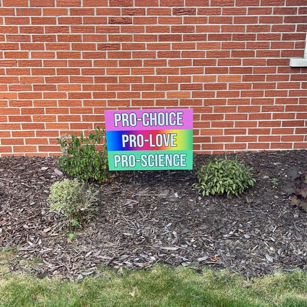 Pro-choice/pro-love/pro-science - Women's Rights / Pro Choice - Double ...