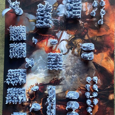 Vampire Counts Full Army 10mm Warmaster Revolution Dragon Forest ...