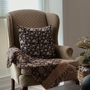 Handmade Throw Handblock Print Throw Cotton Throw Blanket Sofa Décor ...