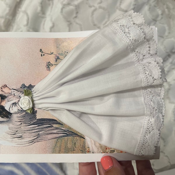 Nursery Rhyme Keepsake Hankie Cards - Etsy