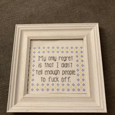 Punch a Nazi Cross Stitch PDF Pattern - Etsy